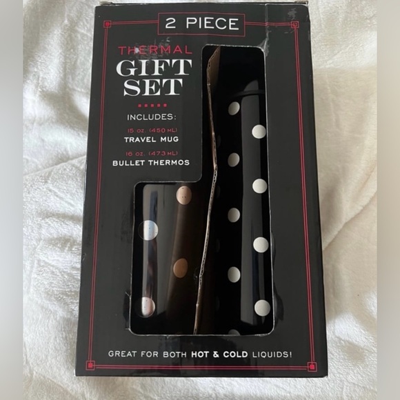 Kitchen | Insulated Gift Set Travel Mug And Thermos Nothing New In Box ...
